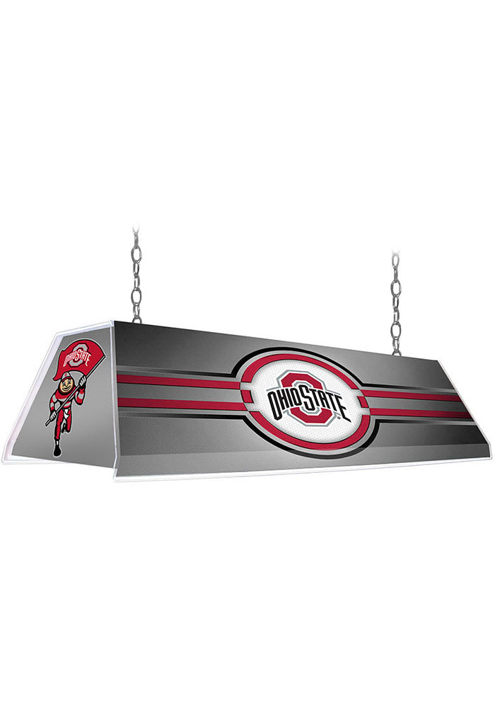 Ohio State Buckeyes Edge Glow Light Pool Table GRAY - 2214332