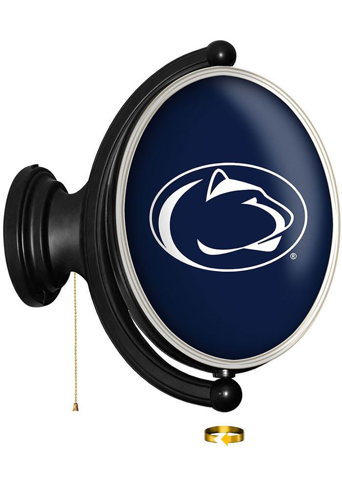 Penn State Nittany Lions Blue Oval Rotating Lighted Sign