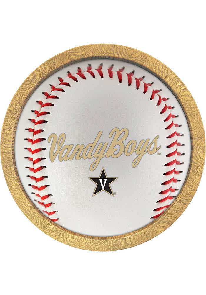 The Fan-Brand Vanderbilt Commodores Vandy Boys Faux Barrel Top Sign