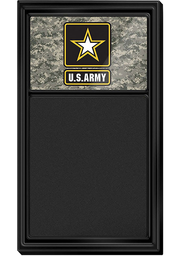 The Fan-Brand Army BLACK Chalk Note Board Sign - 2215142