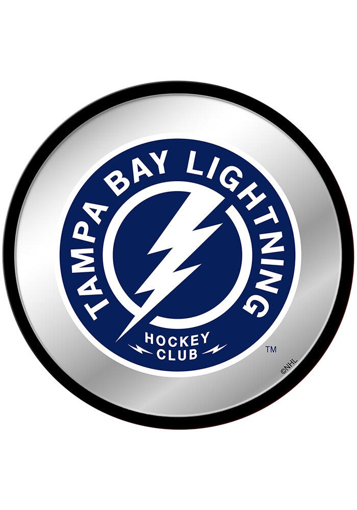 The Fan-Brand Tampa Bay Lightning BLACK Secondary Logo Modern Disc ...
