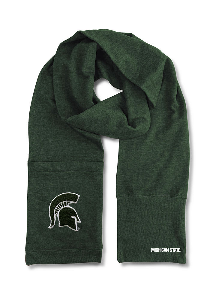 Michigan State Spartans 4 in 1 Scarf GREEN Scarf - 2215743
