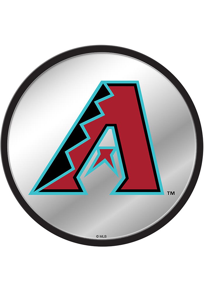 The Fan-Brand Arizona Diamondbacks Modern Disc Mirrored Sign