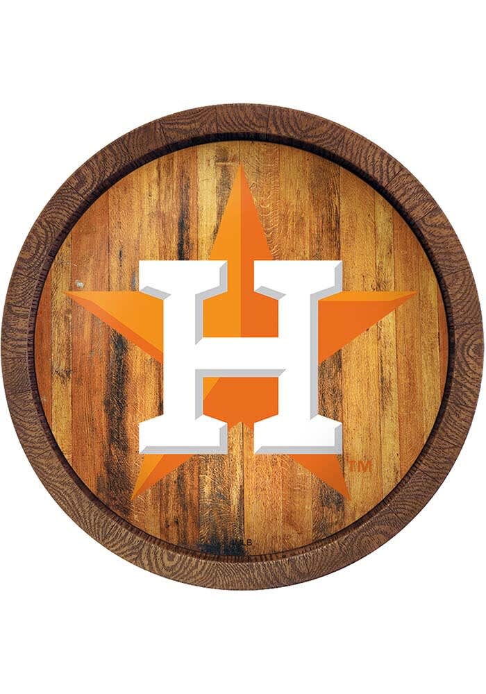 The Fan-Brand Houston Astros Faux Barrel Top Sign
