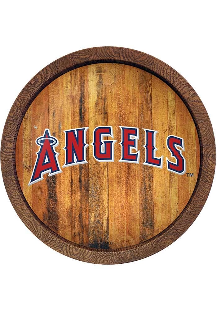 The Fan-Brand Los Angeles Angels Faux Barrel Top Sign