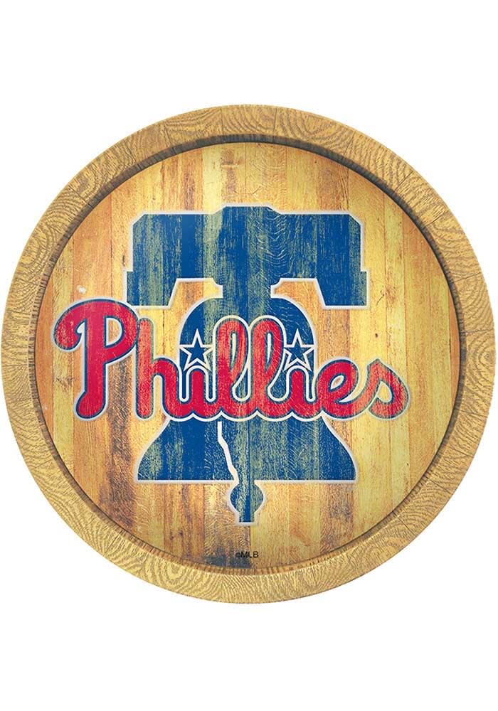 The Fan-Brand Philadelphia Phillies Faux Barrel Top Sign