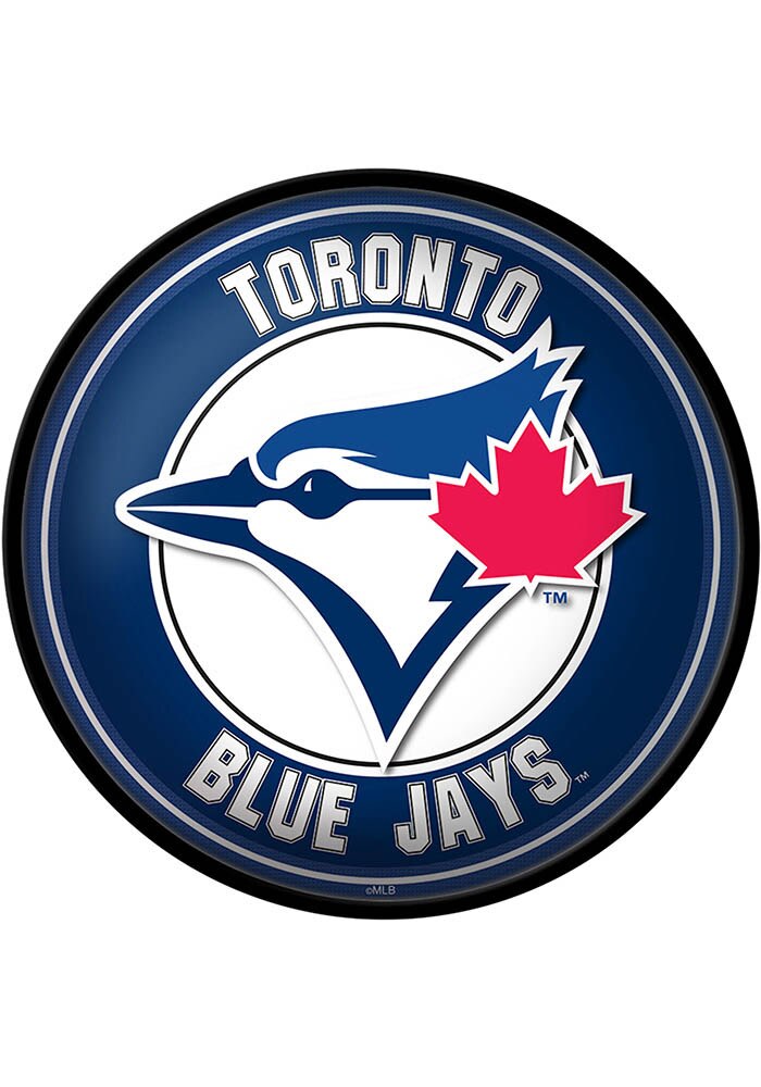 The Fan-Brand Toronto Blue Jays Blue Modern Disc Sign - 2217723