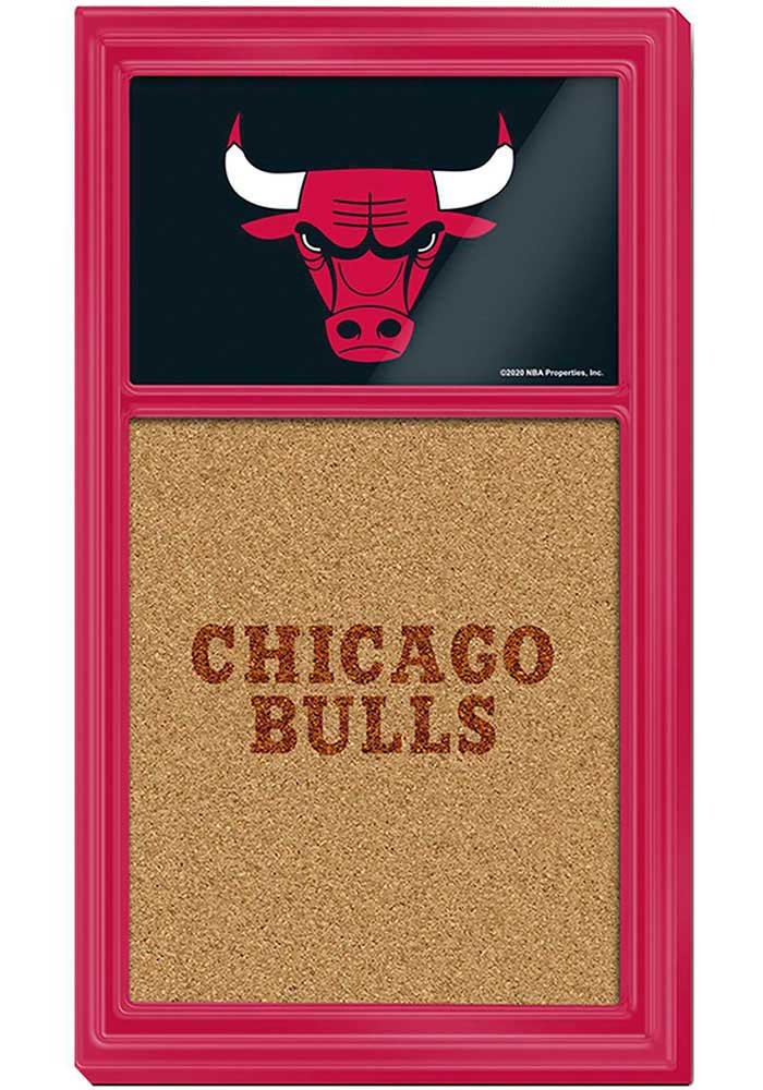 The Fan-Brand Chicago Bulls BLACK Cork Board Sign - 2218350