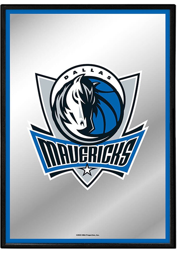 The Fan-Brand Dallas Mavericks Vertical Framed Mirror Wall Sign