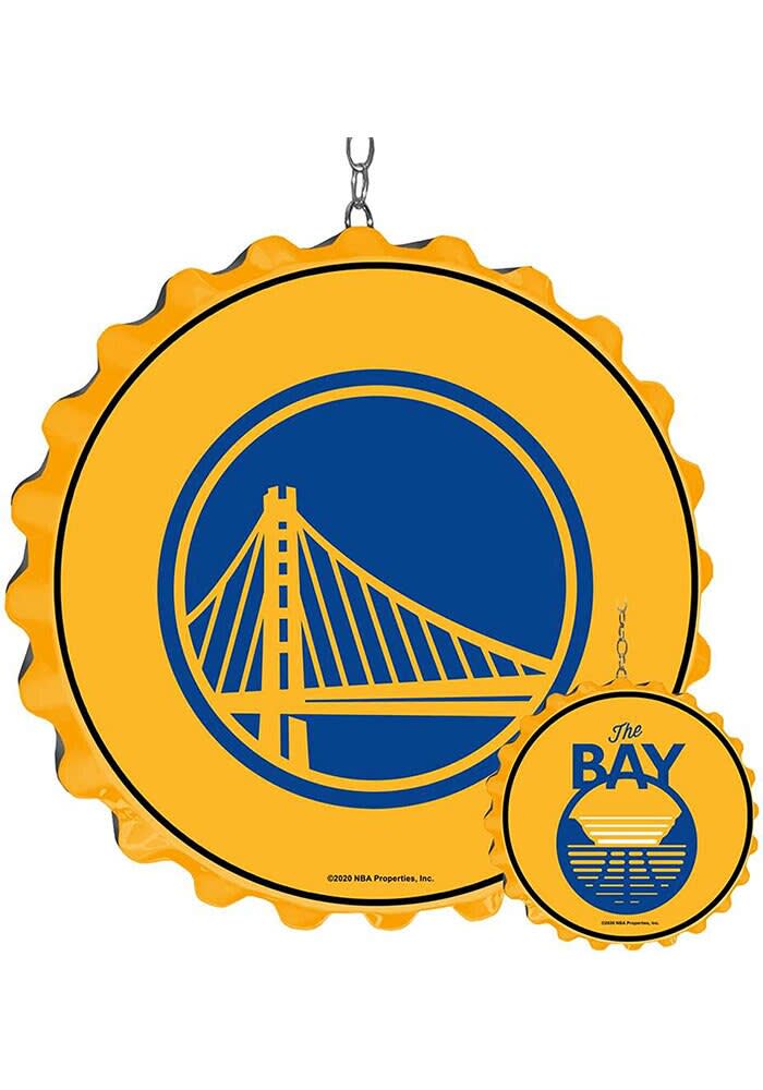 The Fan-Brand Golden State Warriors Bottle Cap Dangler Sign