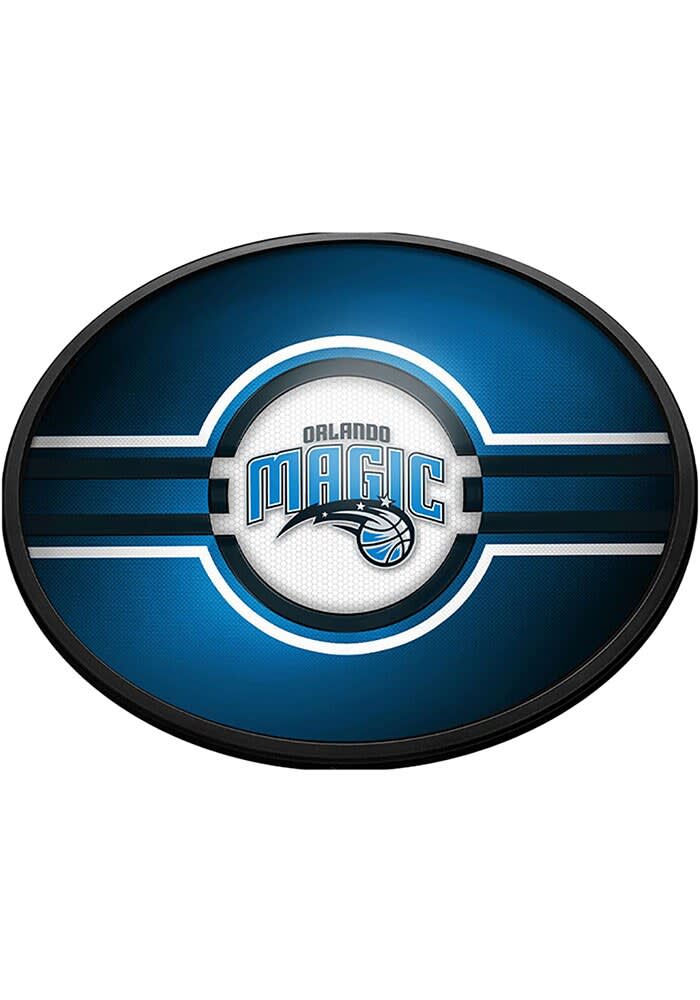 The Fan-Brand Orlando Magic Blue Oval Slimline Lighted Sign - 2219379