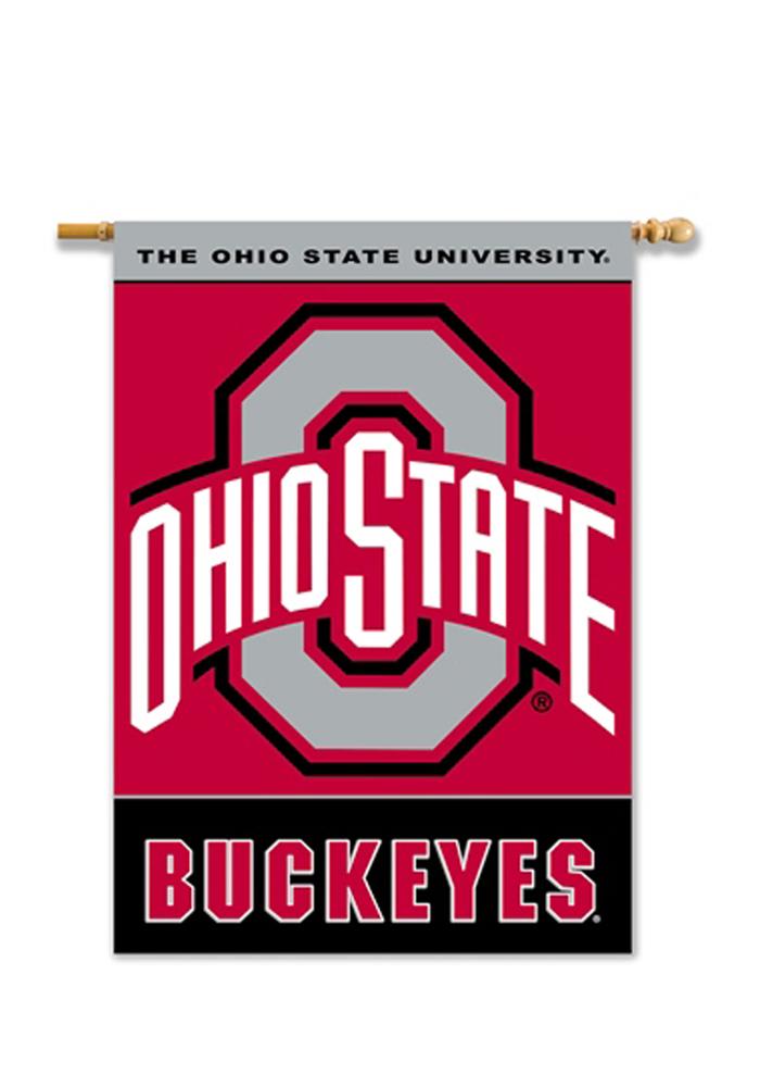 Ohio State Buckeyes Red 28x40 Sleeve Banner - 16810037