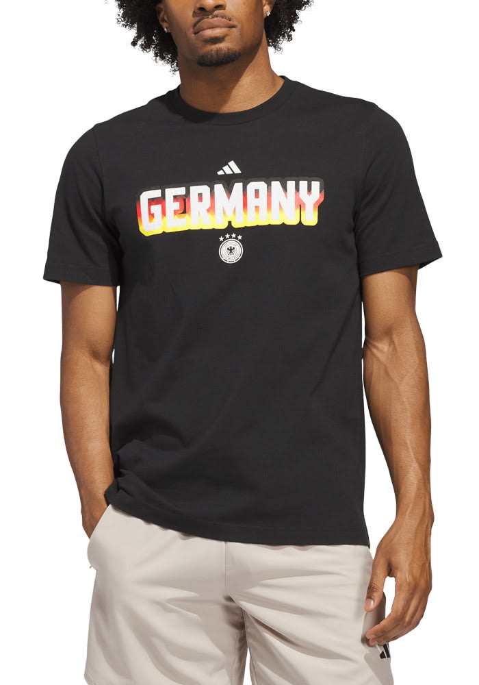 Adidas Germany National Team BLACK World Cup Home Jersey Hook Short ...