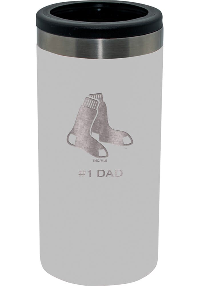 Boston Red Sox White Dad 12oz Coolie - 22910592