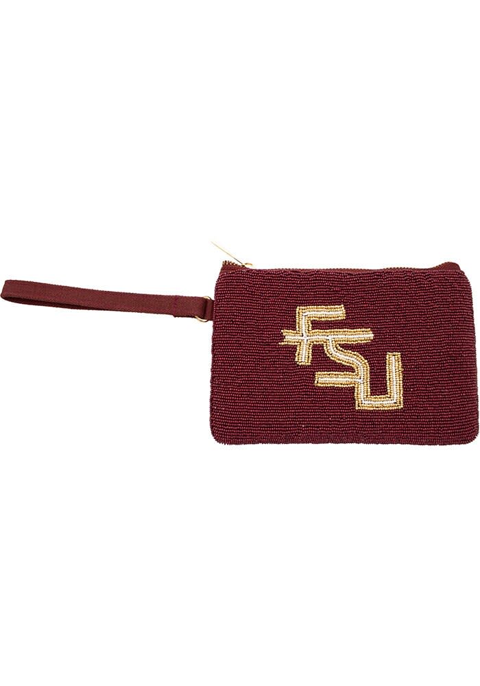 Florida State Seminoles Red Beaded Wallets - 23000005