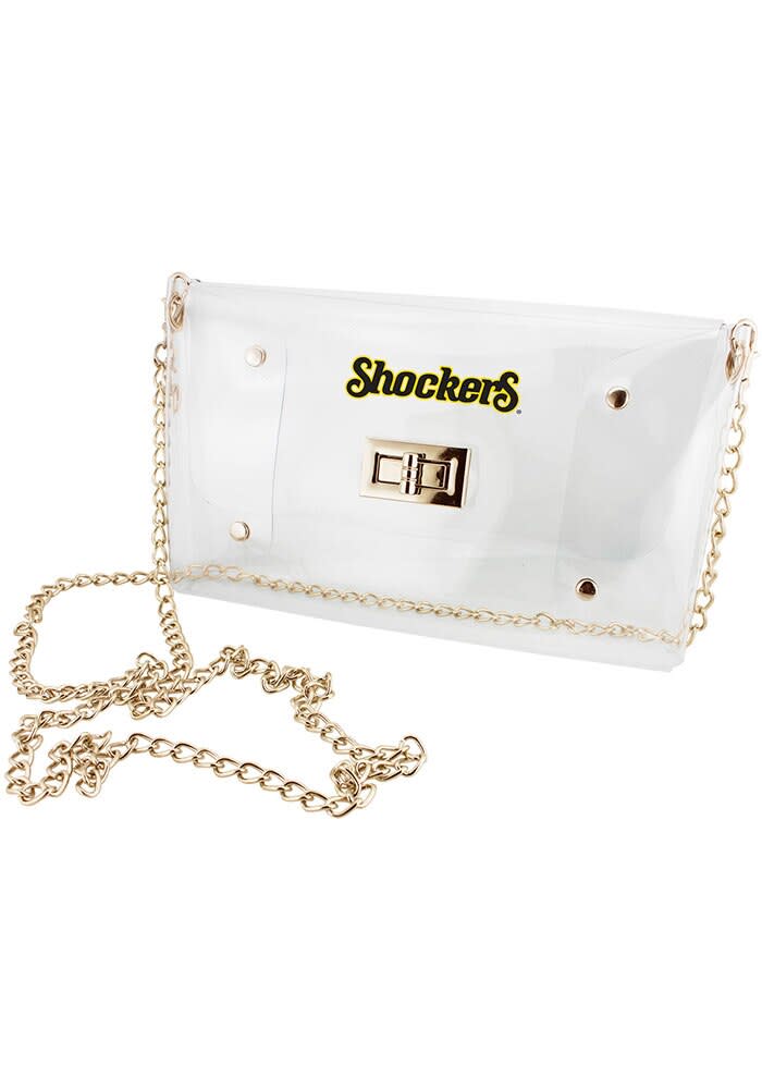Wichita State Shockers CLEAR Stadium Approved Envelope Clear Bag - 23000365