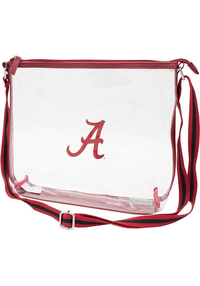 Alabama Crimson Tide CLEAR Stadium Approved Tote Clear Tote - 23000370