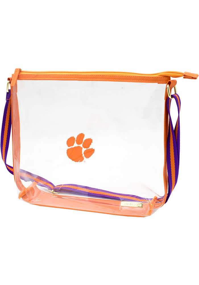 Clemson Tigers CLEAR Stadium Approved Tote Clear Tote - 23000376