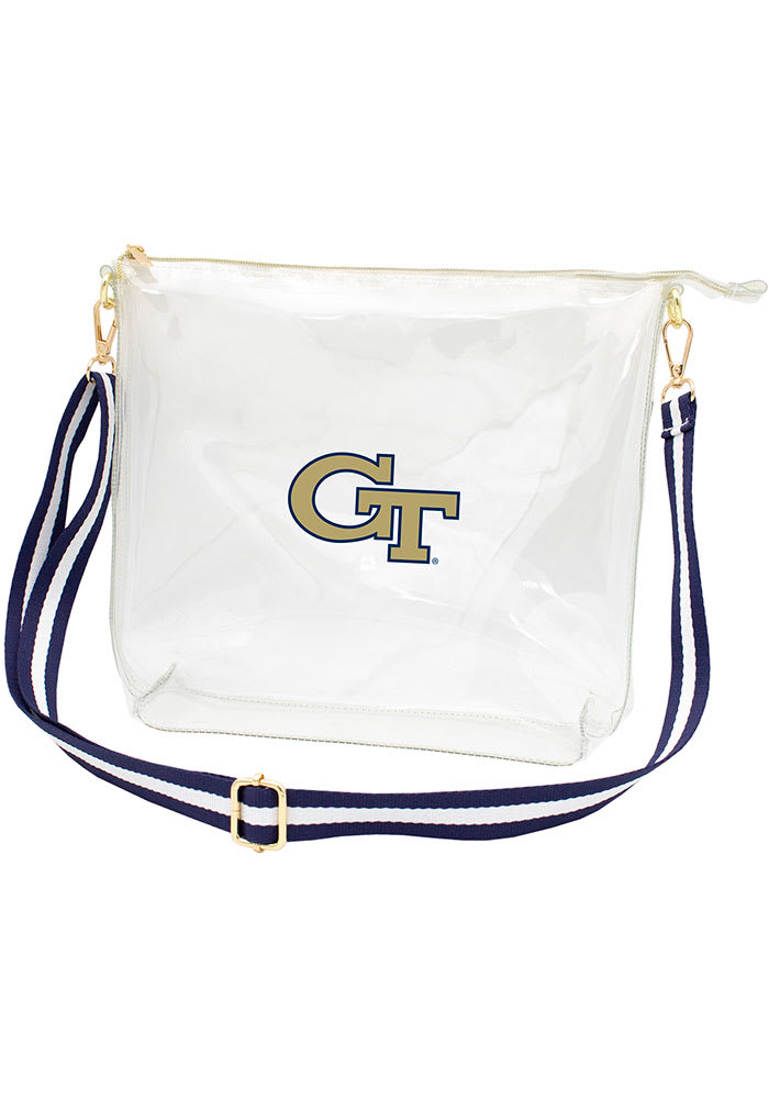 GA Tech Yellow Jackets CLEAR Stadium Approved Tote Clear Tote - 23000387