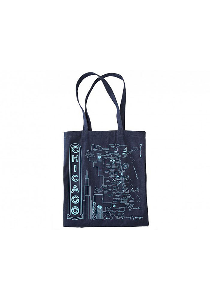 Chicago Blue Local Iconic Designs Reusable Bag - 2310116