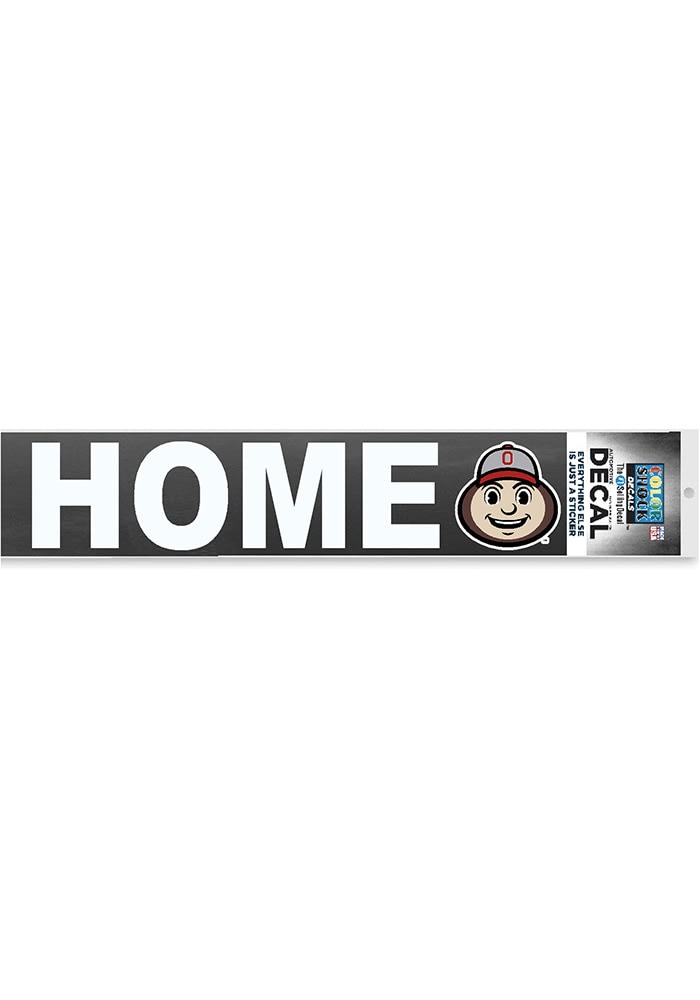 Red Ohio State Buckeyes Brutus Home Decal - 2340000