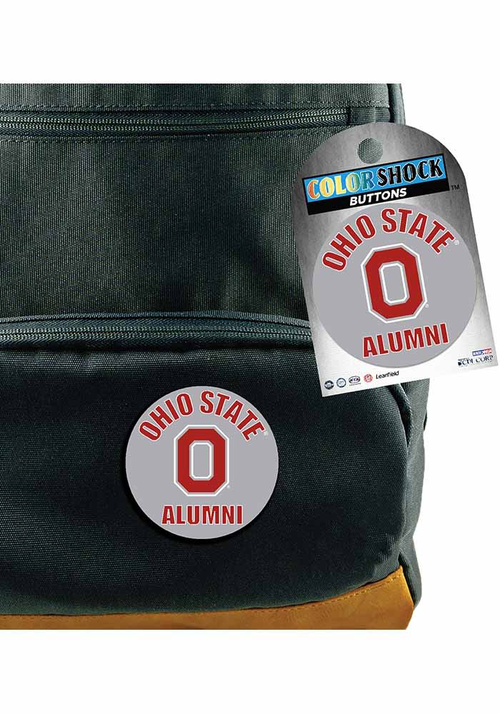 Ohio State Buckeyes Red Alumni Block O Button - 2340061