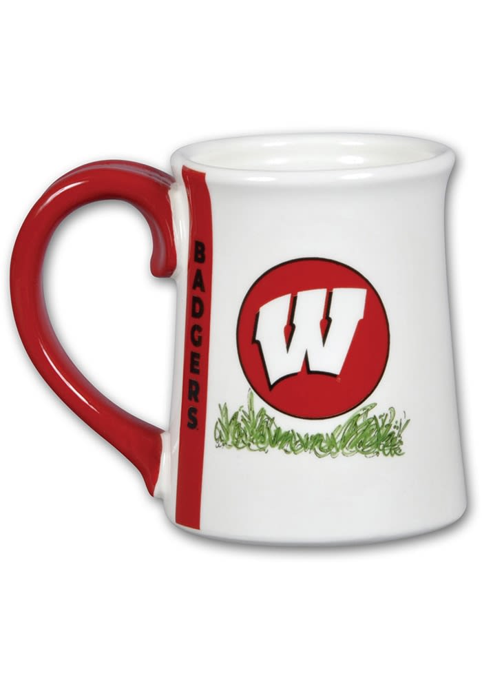 Wisconsin Badgers Red 16oz Traditions Ceramic Mug - 24010558
