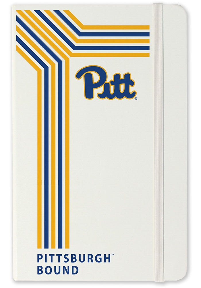 Pitt Panthers White School Bound team logo Notebook and Folder - 241303454