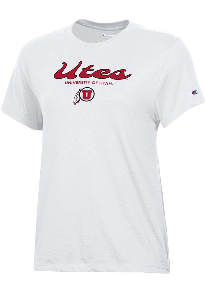 Champion Utah Utes Womens Core T-Shirt - White