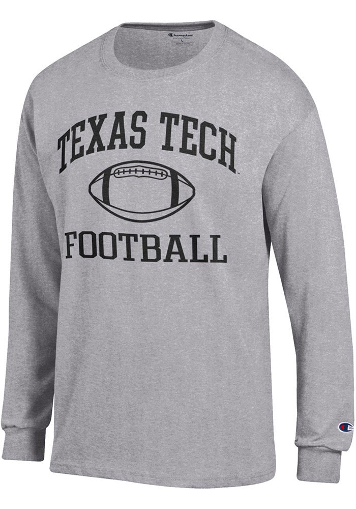 Champion Texas Tech Red Raiders Football Football Jersey Long Sleeve T ...