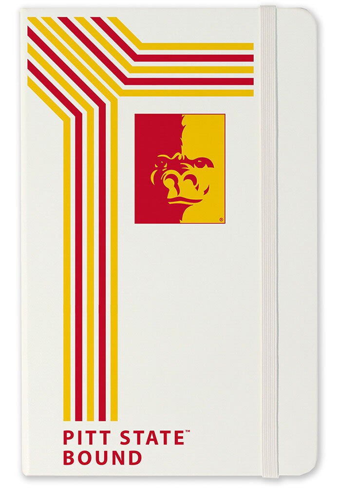 Pitt State Gorillas White School Bound team logo Notebook and Folder ...