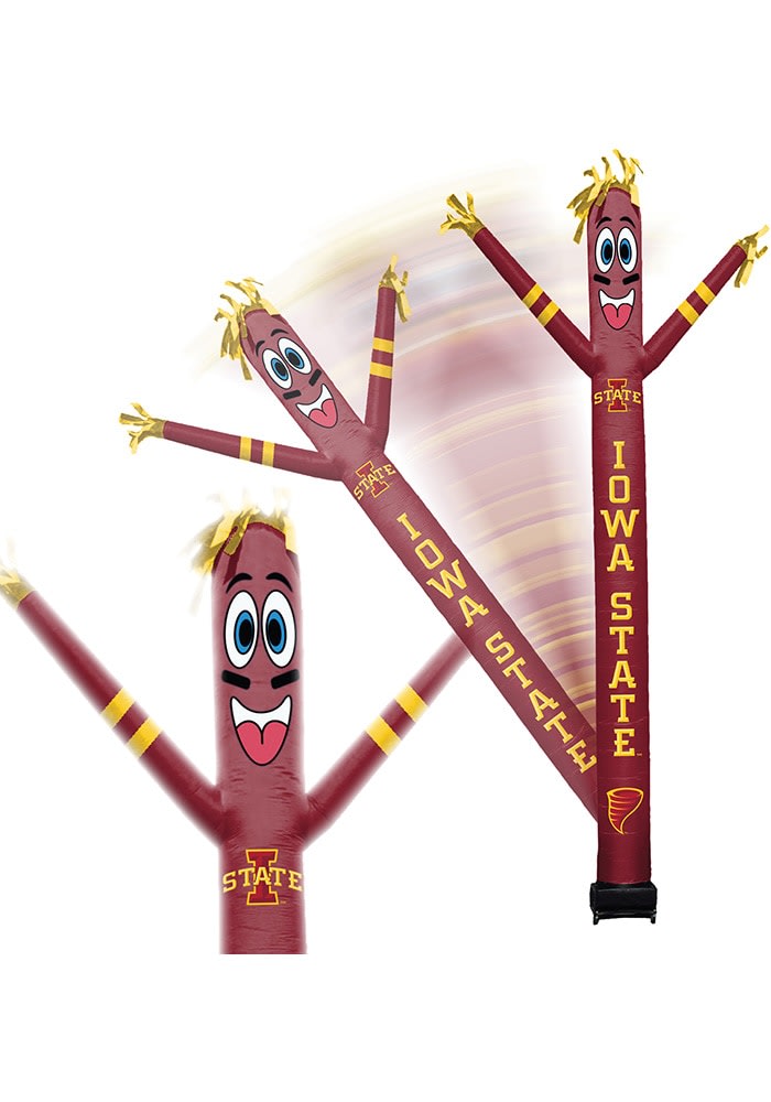 Iowa State Cyclones BLACK Outdoor Inflatable team color and team logo ...