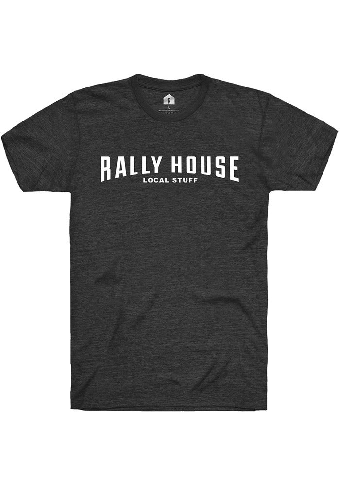 Rally Rally House BLACK Employee Tees Image Short Sleeve Fashion T ...