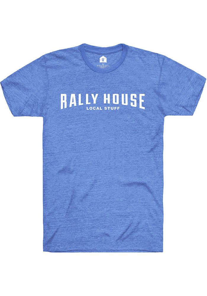 Rally Rally House ROYALHEATHERED Employee Tees Short Sleeve Fashion T ...