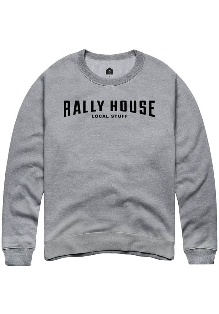 Rally Rally House Employee Tees Sweatshirt - Grey