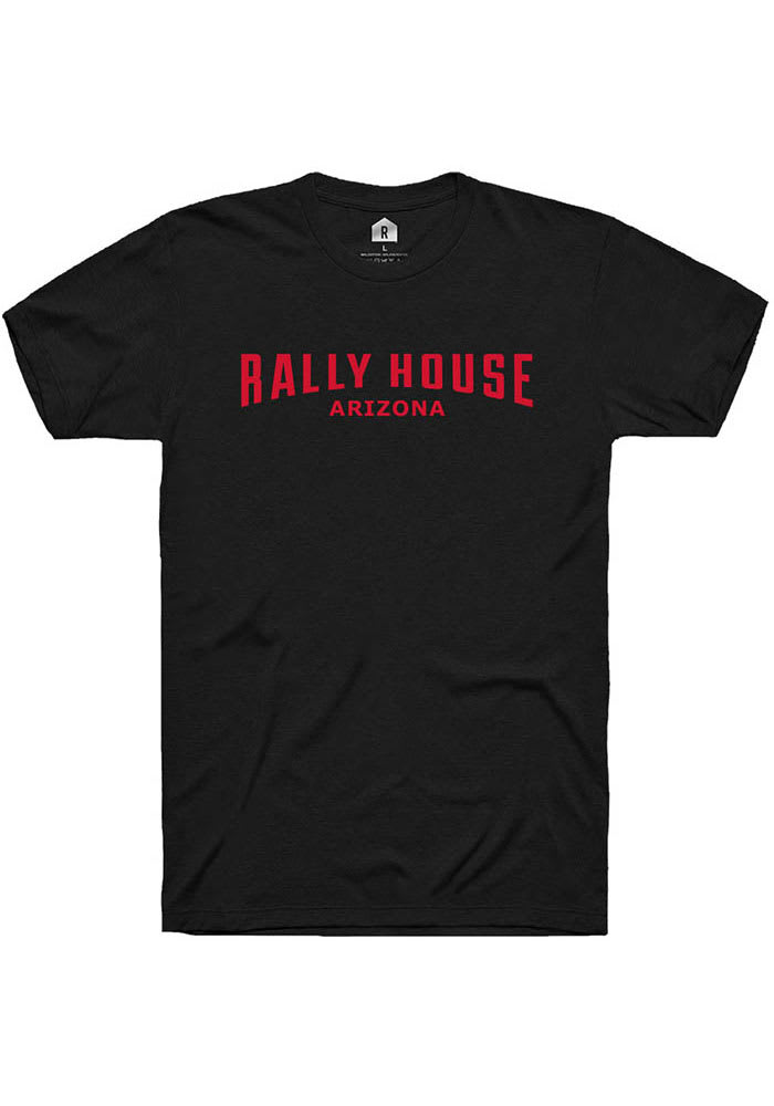 Rally Rally House BLACK Employee Tees Logo Short Sleeve Fashion T Shirt ...