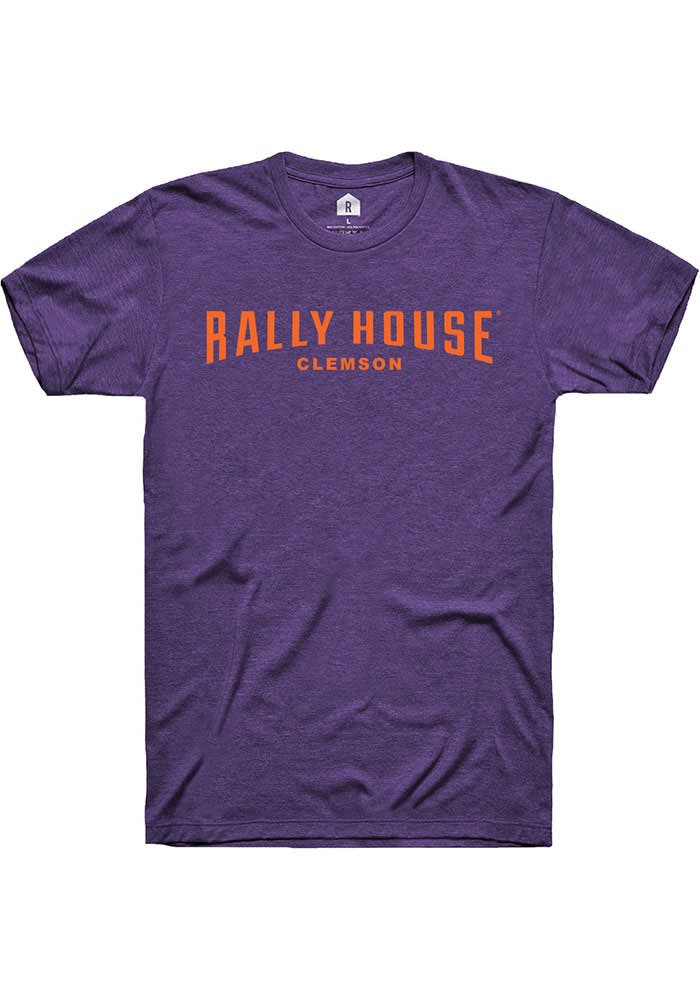 Rally Rally House PURPLE Employee Tees Short Sleeve Fashion T Shirt ...
