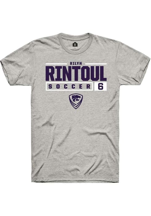 Rilyn Rintoul Wildcats Rally Nil Stacked Box Short Sleeve T Shirt