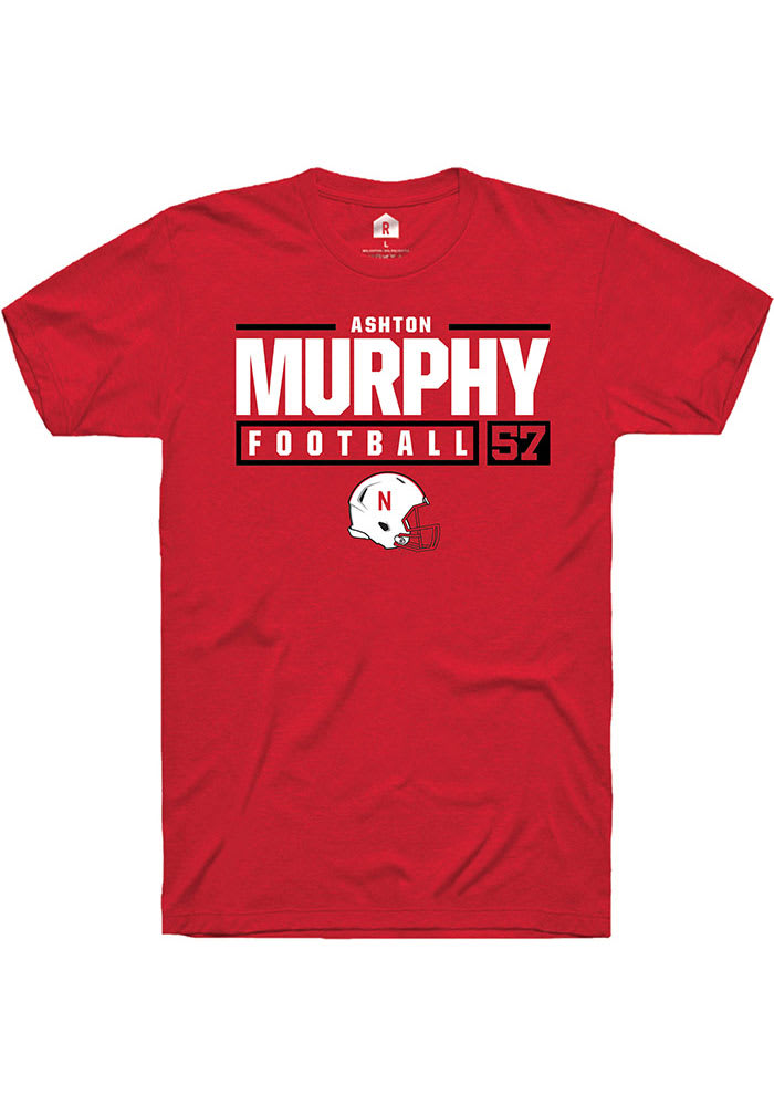 Ashton Murphy Nebraska Cornhuskers Rally Red NIL Stacked Box Short ...