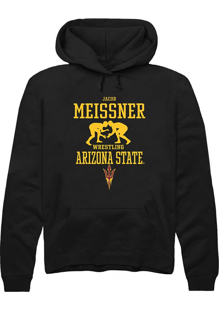 Jacob Meissner Arizona State Sun Devils Mens BLACK NIL Sport Icon ...