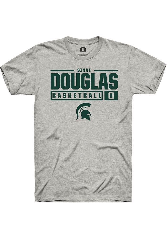 Sinai Douglas Michigan State Spartans Rally ASH NIL Stacked Box Short ...