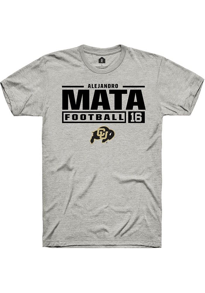 Alejandro Mata Jr Colorado Buffaloes Rally ASH Football NIL Stacked Box ...