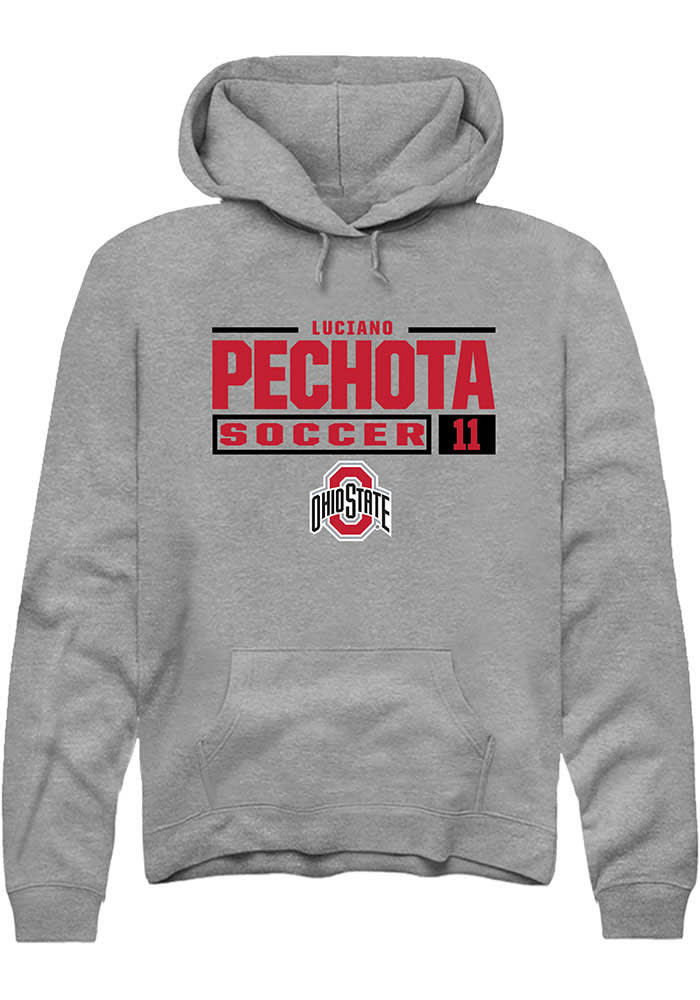 Luciano Pechota Ohio State Buckeyes Mens GRAPHITE NIL Stacked Box ...