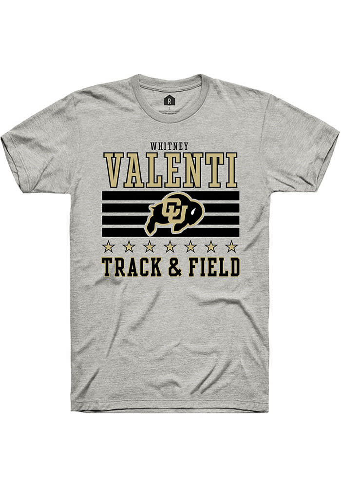 Whitney Valenti Colorado Buffaloes Rally ASH NIL Striped Track & Field ...