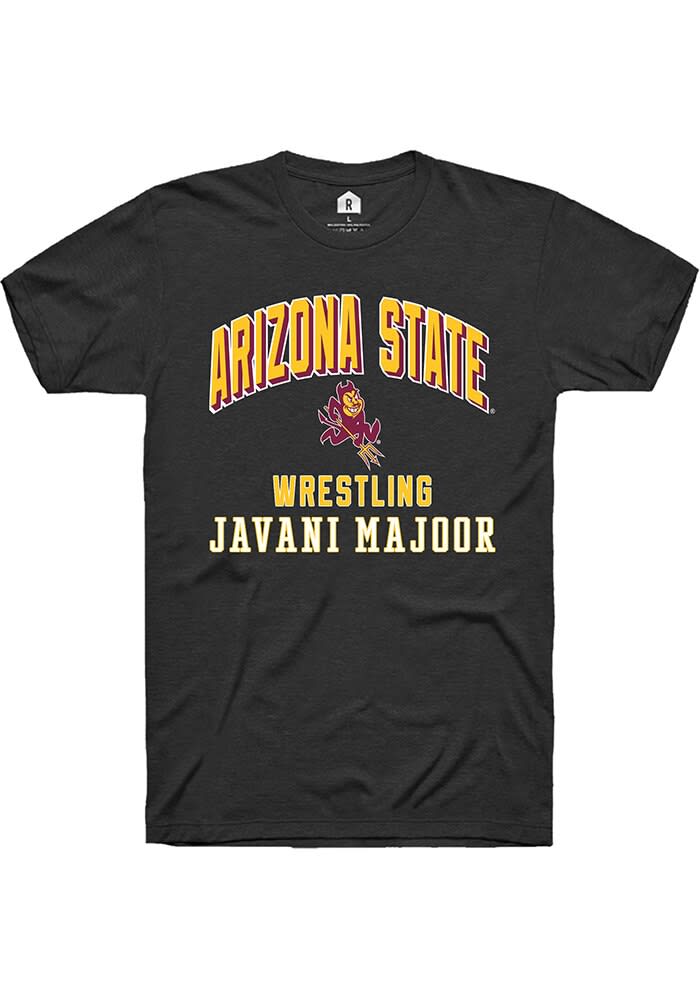 Javani Majoor Arizona State Sun Devils Rally BLACK NIL Arch Logo Short ...