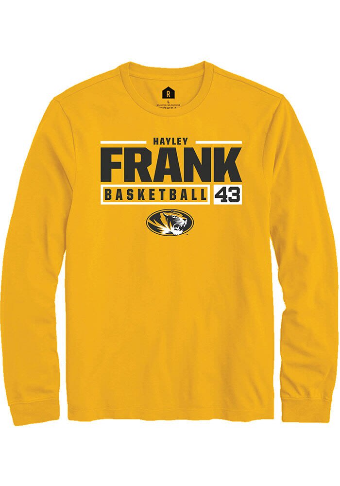 Hayley Frank Missouri Tigers Rally NIL Stacked Box Long Sleeve T Shirt ...