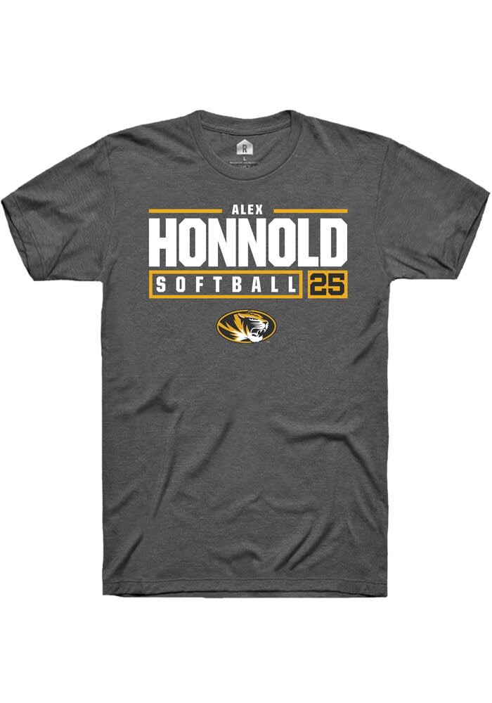Alex Honnold Missouri Tigers Rally DARKGREY NIL Stacked Box Short ...