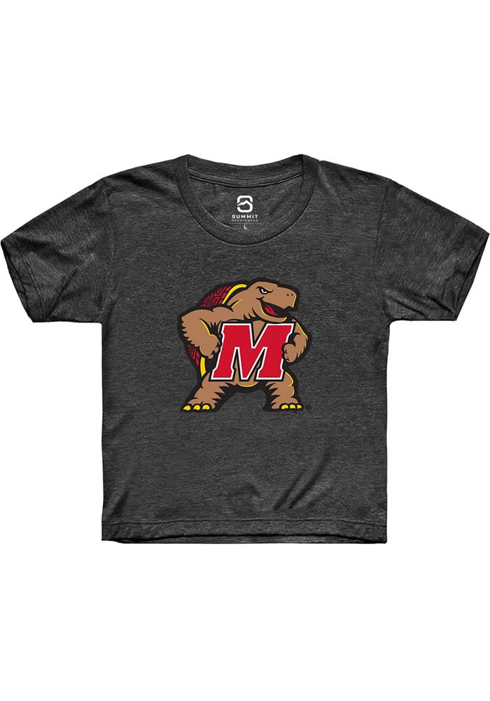 Summit Sportswear Youth CHARCOAL Maryland Terrapins Alt Logo Short ...