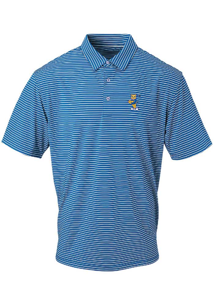 Mens BLUE Pitt Panthers Golf Roc Victory Lights Fancy Ecotec Stripe ...
