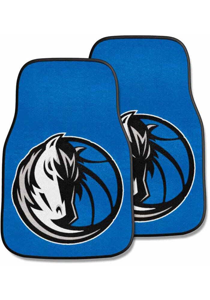 Sports Licensing Solutions Dallas Mavericks ROYAL Logo Car Mat - 257553866